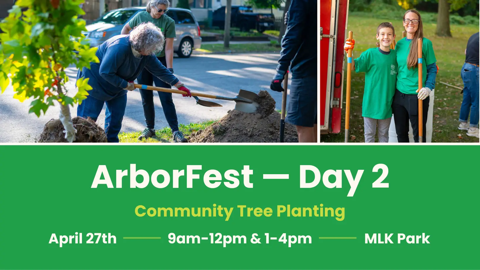 ArborFest Community Tree Planting — Day 2 - Friends of Grand Rapids Parks